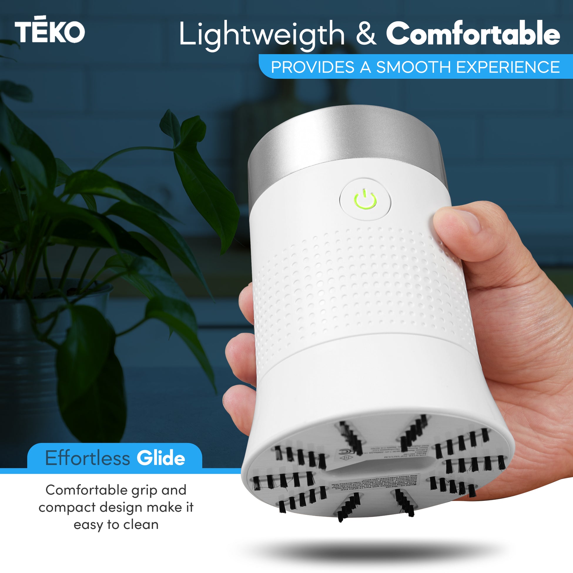 Teko Cordless Lightweight Countertop Vacuum – Teko Clean